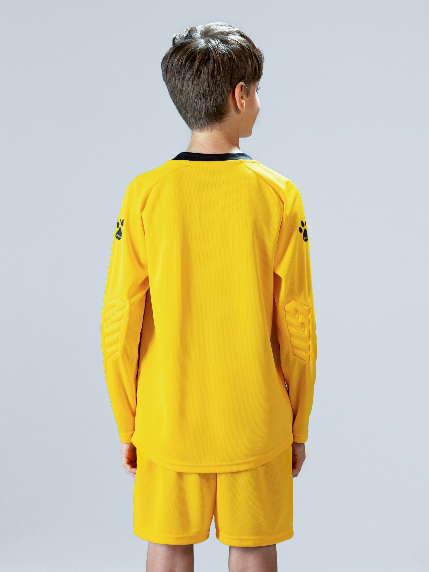 Детская вратарская форма KELME Long Sleeve Goalkeeper Suit (Оранжевый ...